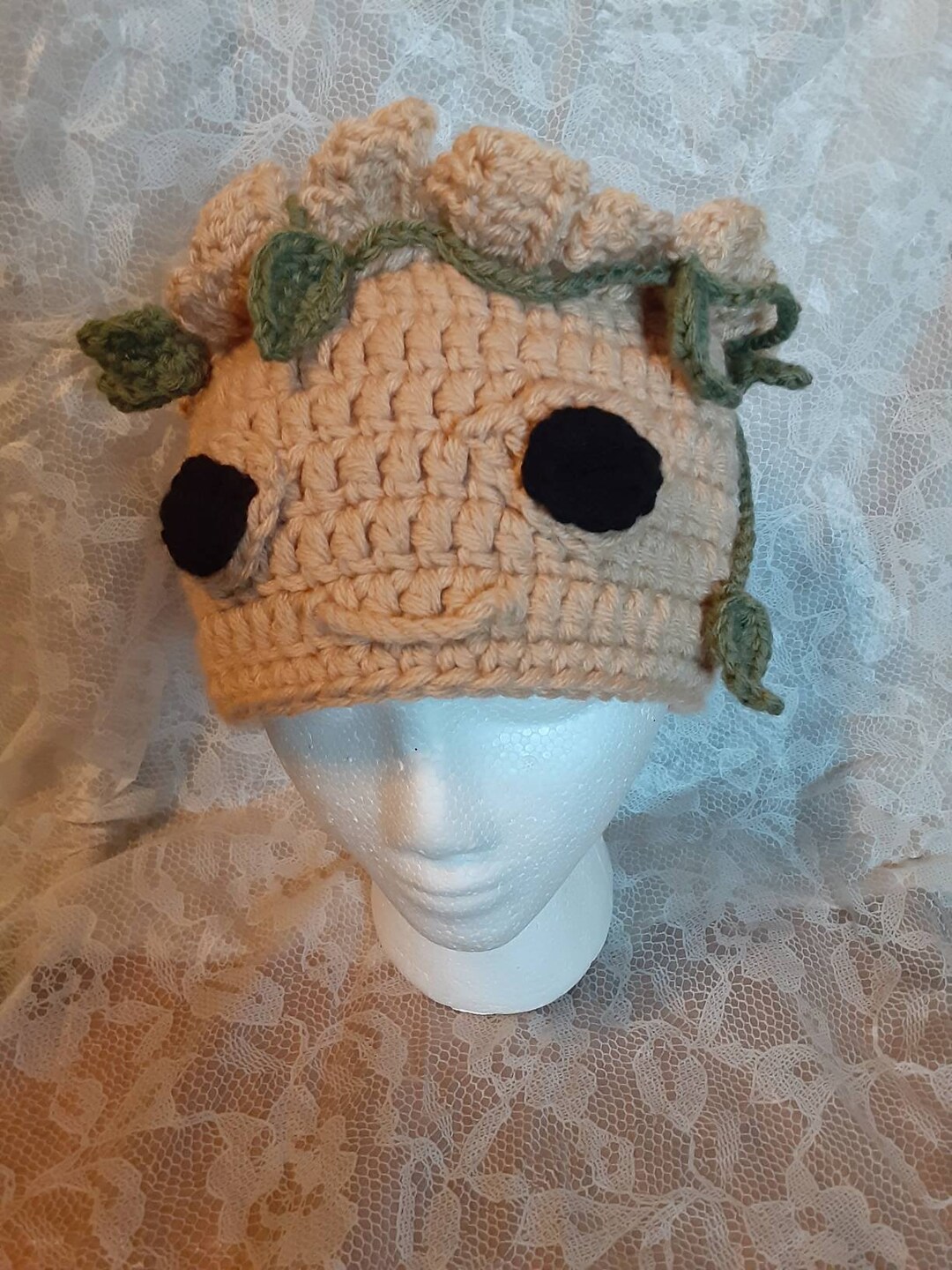 Baby Groot Inspired Crochet Hat - Etsy