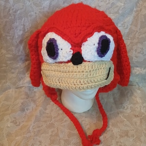 Knuckles Inspired Crochet Hat - Etsy