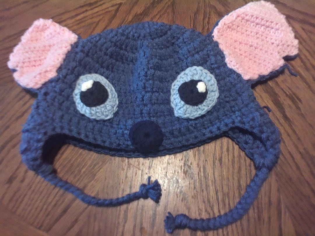 Stitch Inspired Crochet Hat PATTERN ONLY - Etsy