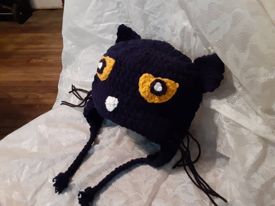 Pete the Cat Inspired Crochet Hat - Etsy