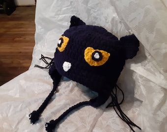 Pete the Cat Inspired Crochet Hat - Etsy