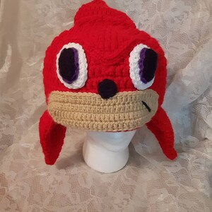 Knuckles Inspired Crochet Hat - Etsy