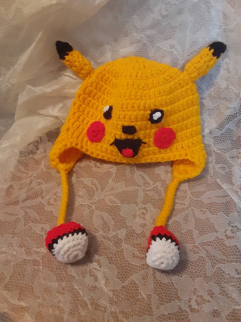 Pokemon Inspired Crochet Hats - Etsy