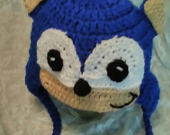 Shadow Sonic Inspired Crochet Hat - Etsy