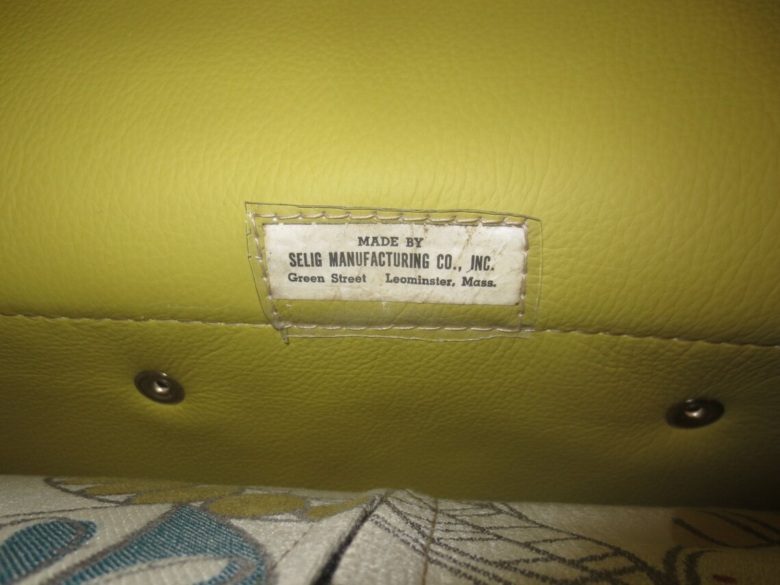 1970's Selig Chrome Sling Rocker - Etsy