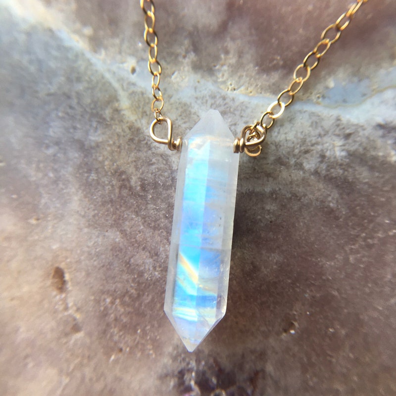 Moonstone Necklace - Etsy