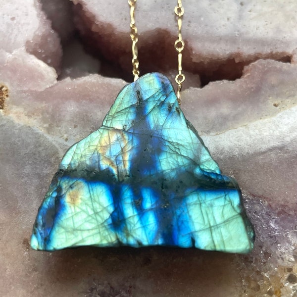 Labradorite Gold - Etsy