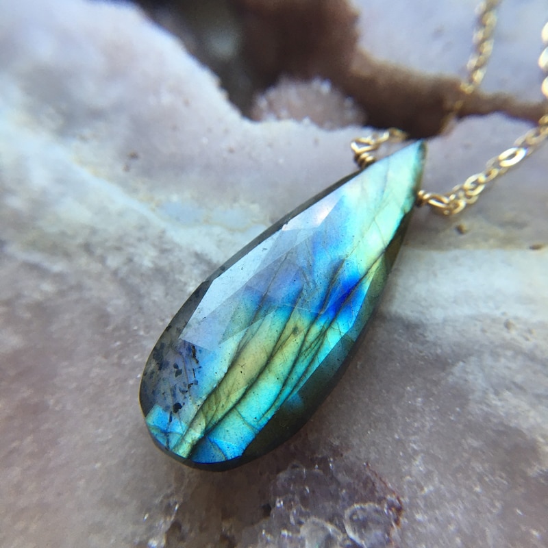 Labradorite Jewelry - Etsy