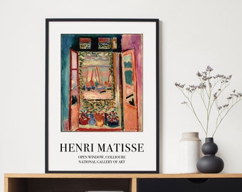 Matisse Set of 3 Matisse Gallery Wall, Museum Exhibition, Matisse Open ...