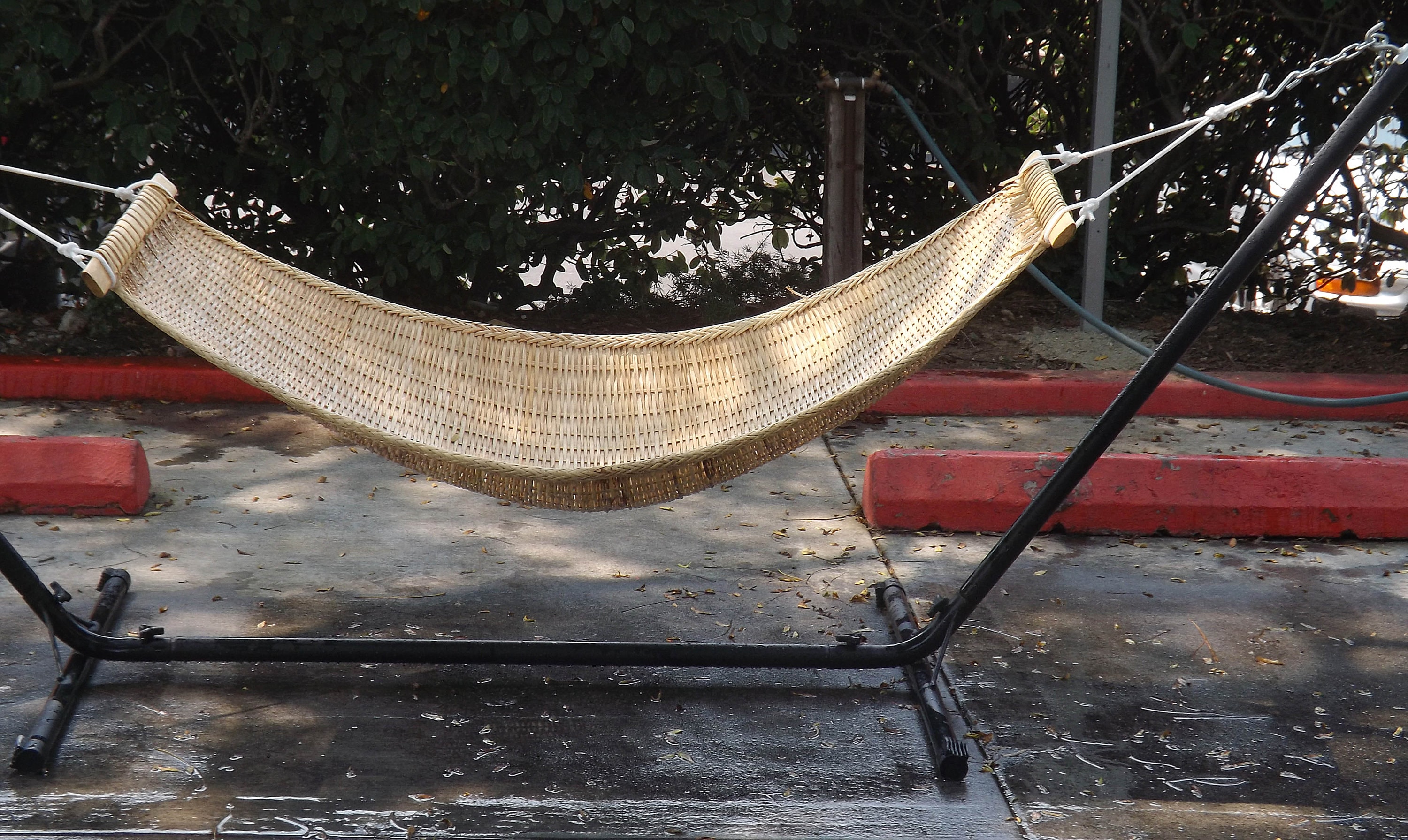 Hand woven Rattan Hammock Etsy UK