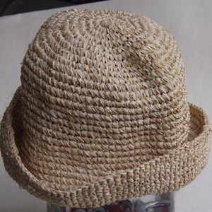 Abaca Crush-able Woven Hat - Etsy