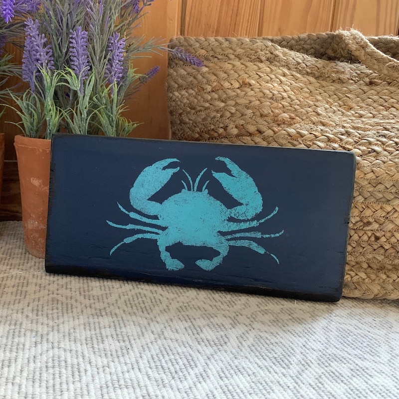 Crab Sign - Etsy