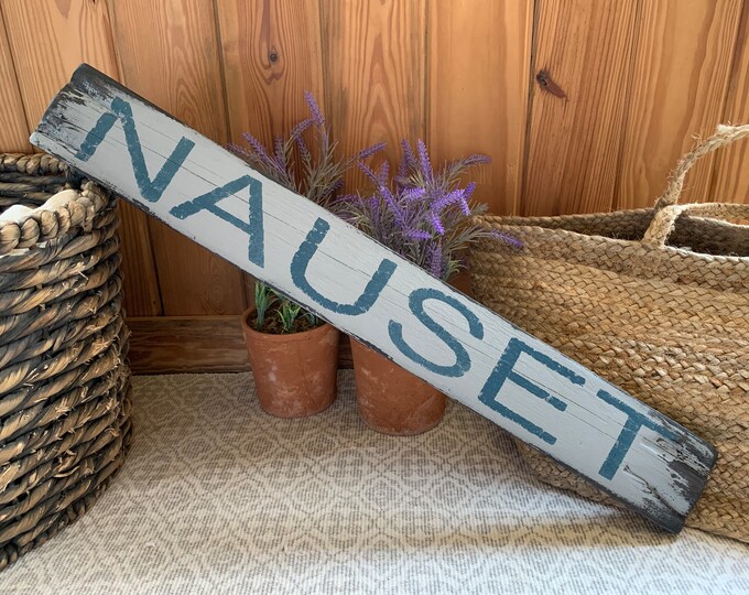 Nauset Beach Sign on Barn Wood - One of a Kind - Unique - Cape Cod ...