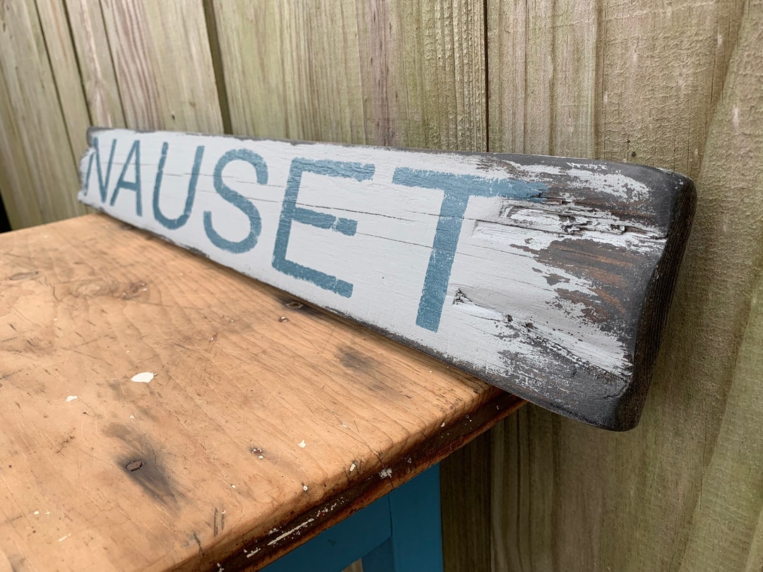 Nauset Beach Sign on Barn Wood - One of a Kind - Unique - Cape Cod ...