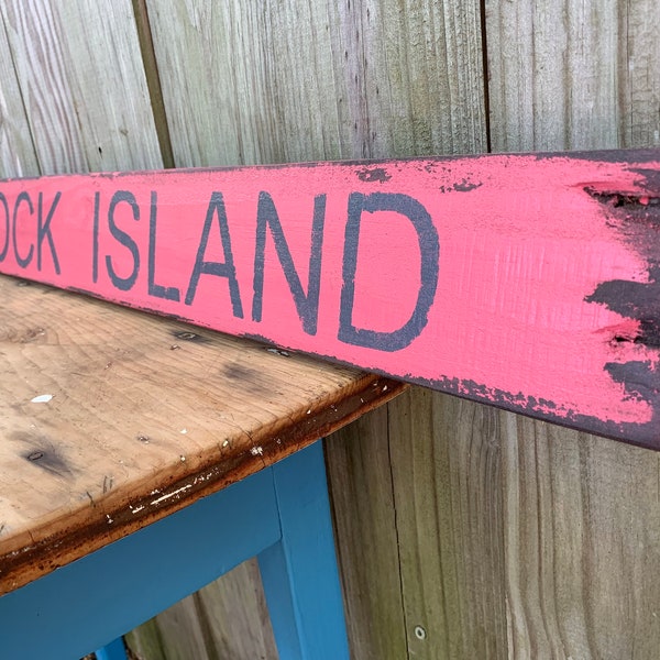 Block Island Sign - Etsy