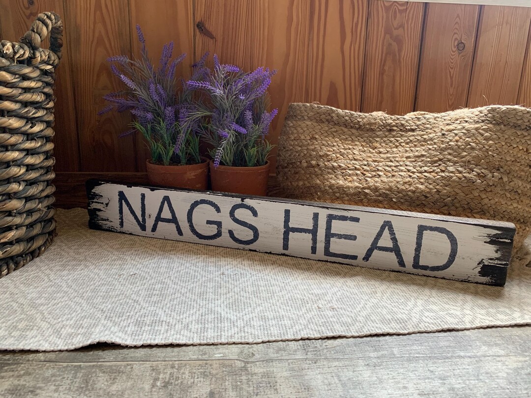 Nags Head, Outer Banks, NC Sign on Barn Wood - Unique - Handmade ...