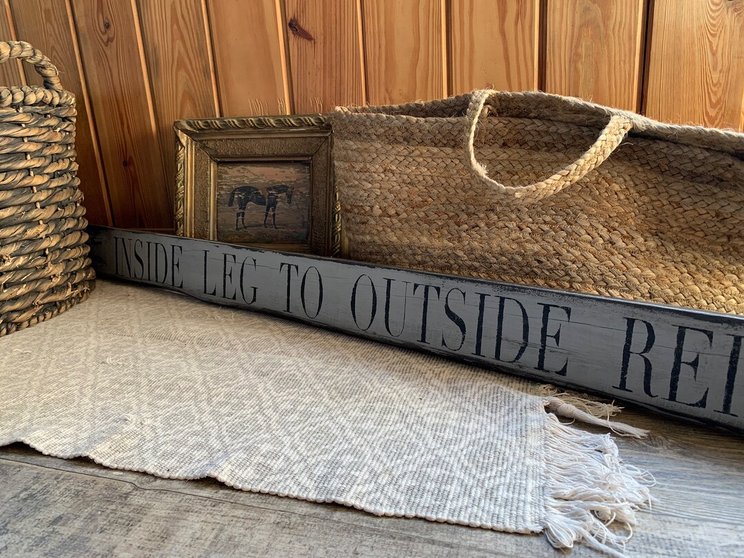 Inside Leg to Outside Rein, Dressage Sign, Equestrian Sign, Equestrian ...