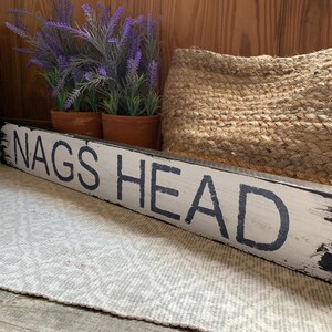 Nags Head, Outer Banks, NC Sign on Barn Wood - Unique - Handmade ...