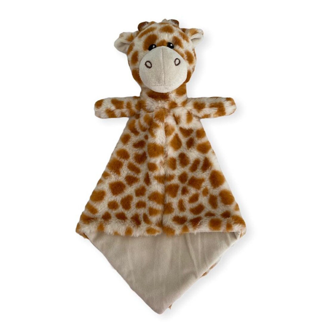 Personalized Lovey Blanket, Animal Blanket, Baby Lovey, Personalized ...