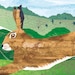 Spring Hare Greeting Card - Etsy