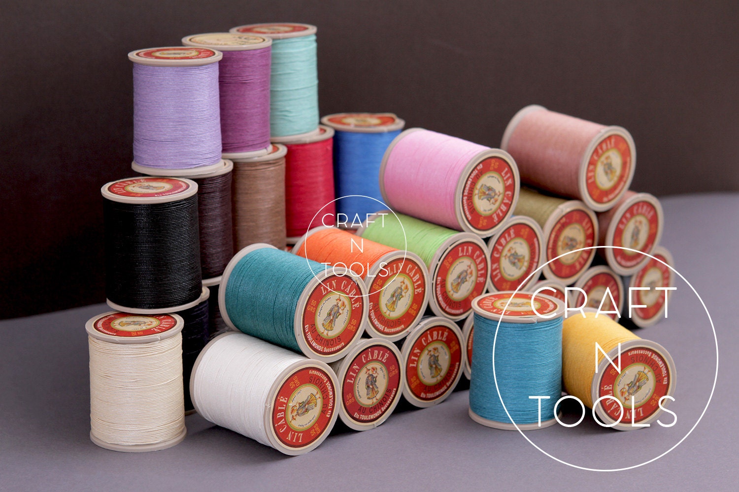 Sajou Fil Au Chinois lin Cable Waxed Linen Thread - Etsy