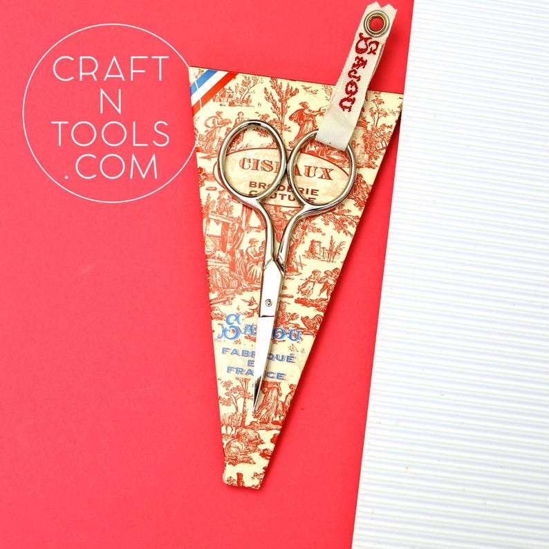 Arcy Model - Nickel-plated Embroidery Scissors by Sajou. Needlecraft ...