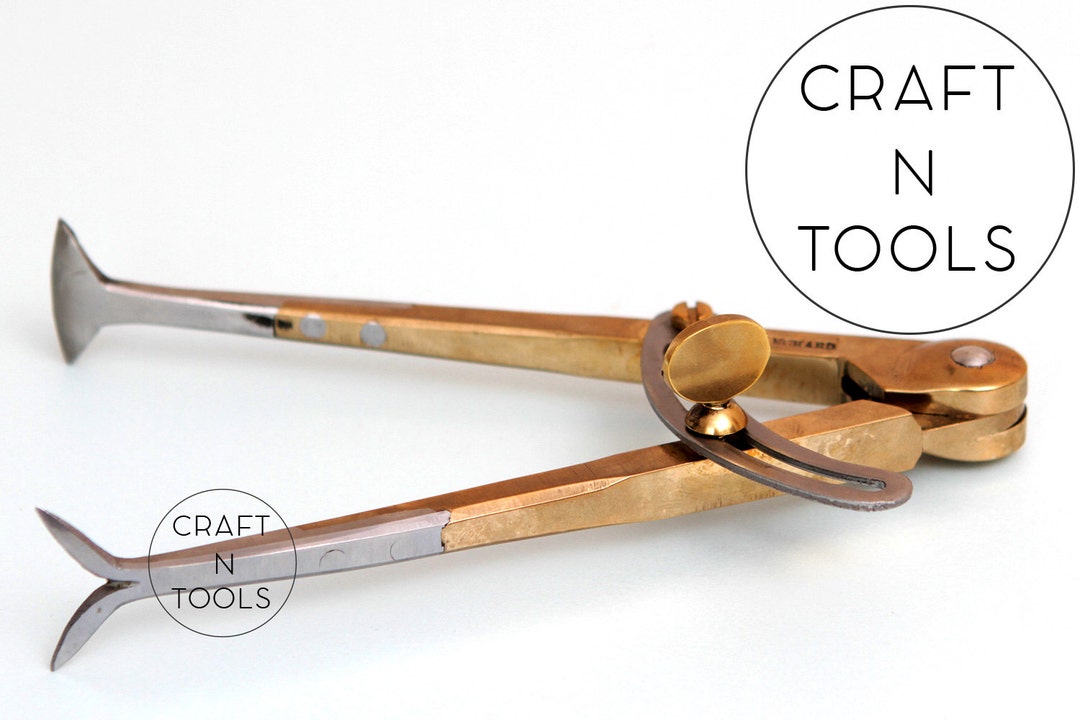 Adjustable Groover by Vergez Blanchard / Scratch Compass / Leather ...
