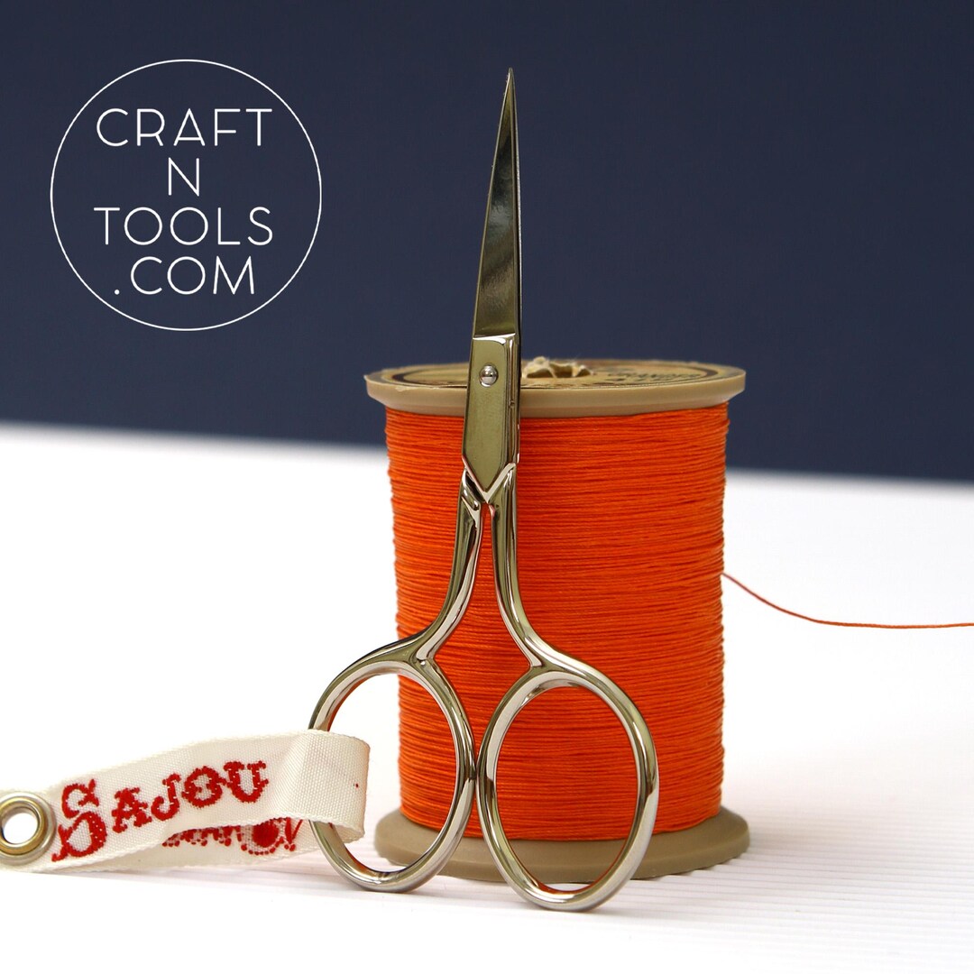 Arcy Model - Nickel-plated Embroidery Scissors by Sajou. Needlecraft ...