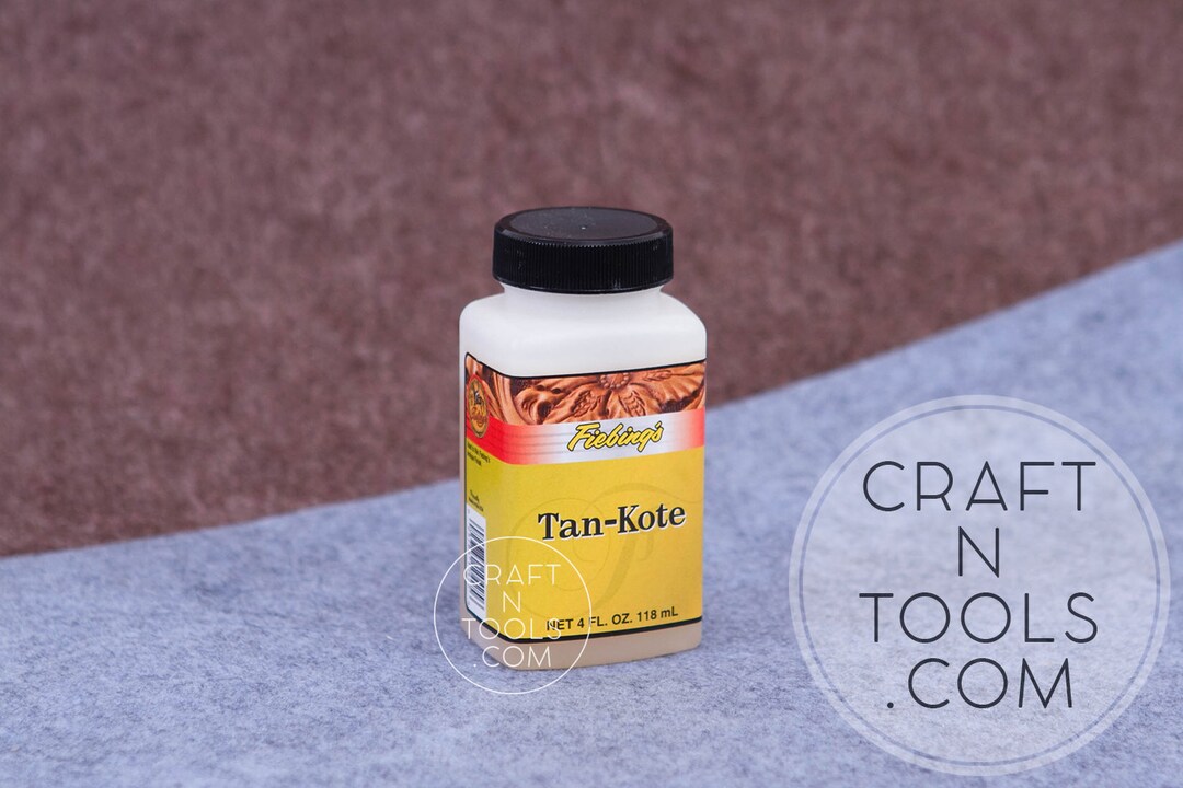 Tan-kote by Fiebing's 4oz / 118ml / Base Coat / Seal Leather / Neutral ...