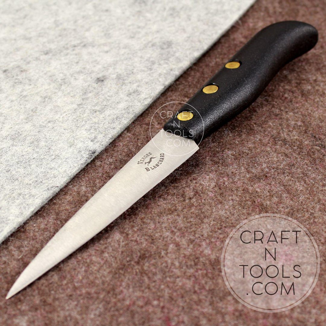 Lance Knife With Plastic Handle by Vergez Blanchard / Leather Craft ...