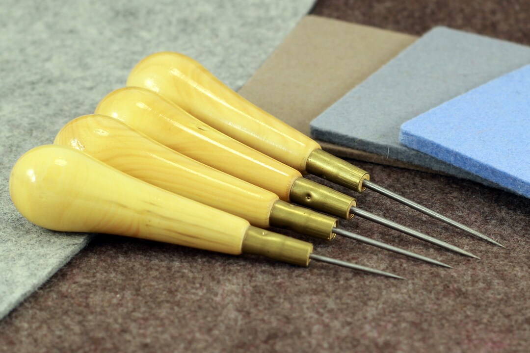 Round Leather Stitching Awl Vergez Blanchard in 5 Sizes/leather Round ...