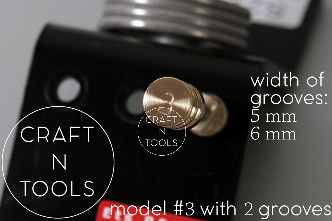 Leather Edge Burnisher N3 With 2 Grooves/leather Burnishing | Etsy