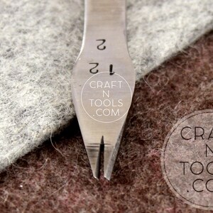 Pricking Irons Vergez Blanchard Size 12 2.25mm/leather Craft Chisel/sewing Punch/stitching ...