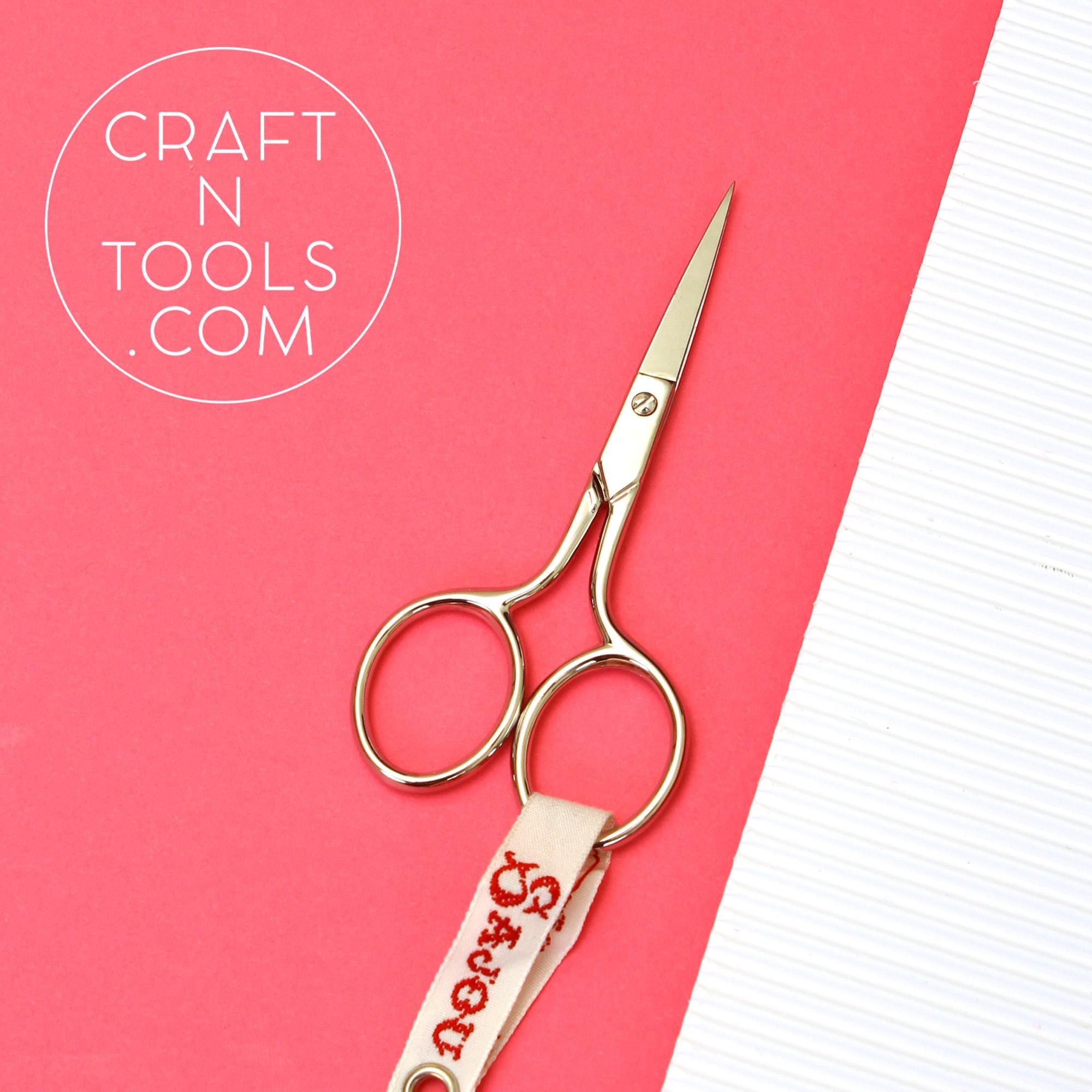 Arcy Model - Nickel-plated Embroidery Scissors by Sajou. Needlecraft ...