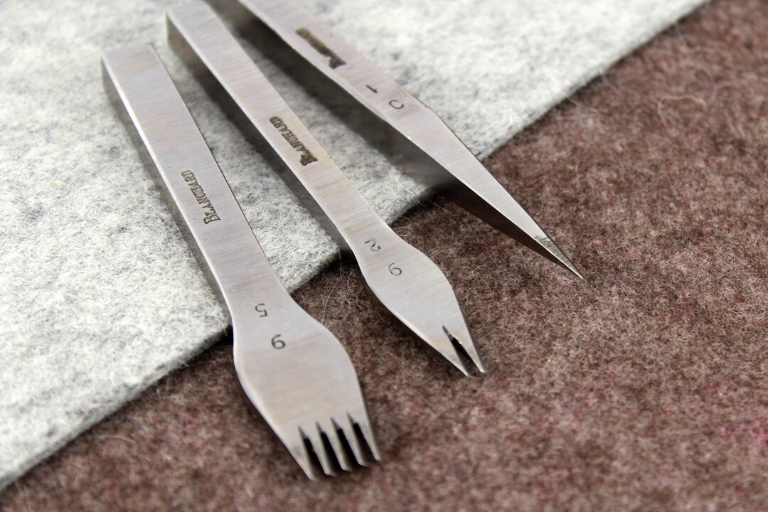 Pricking Irons Size#9 (3.00mm) by Vergez Blanchard / Leather Punch Tool ...