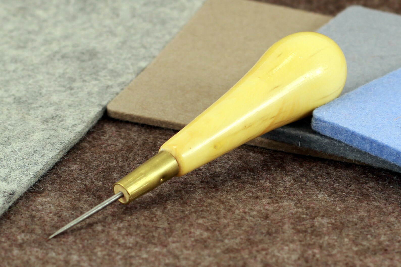 Round Leather Stitching Awl Vergez Blanchard in 5 - Etsy