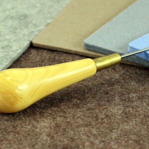 Round Leather Stitching Awl Vergez Blanchard in 5 Sizes/leather Round ...