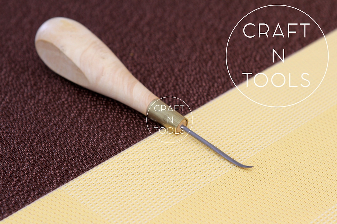 Diamond Lacing AWL With Curved Tip by Vergez Blanchard / Saddlers Awl ...