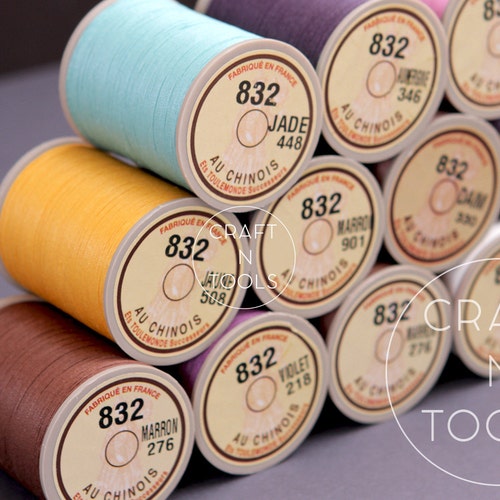 Sajou Fil Au Chinois lin Cable Waxed Linen Thread | Etsy