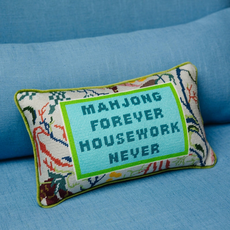 Wool Needle Point Pillows - Etsy