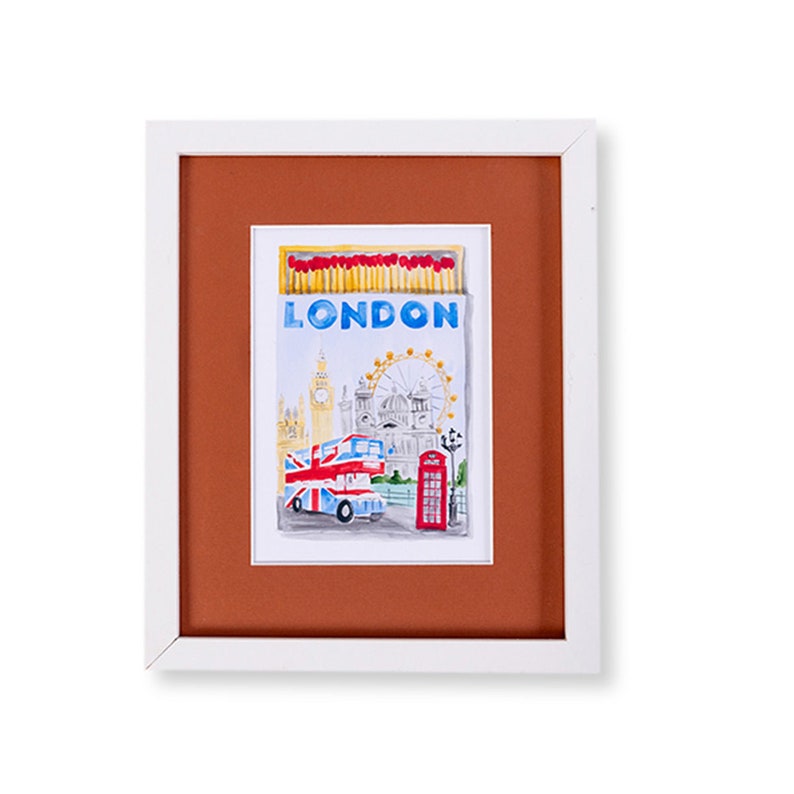 London Matchbook - Etsy