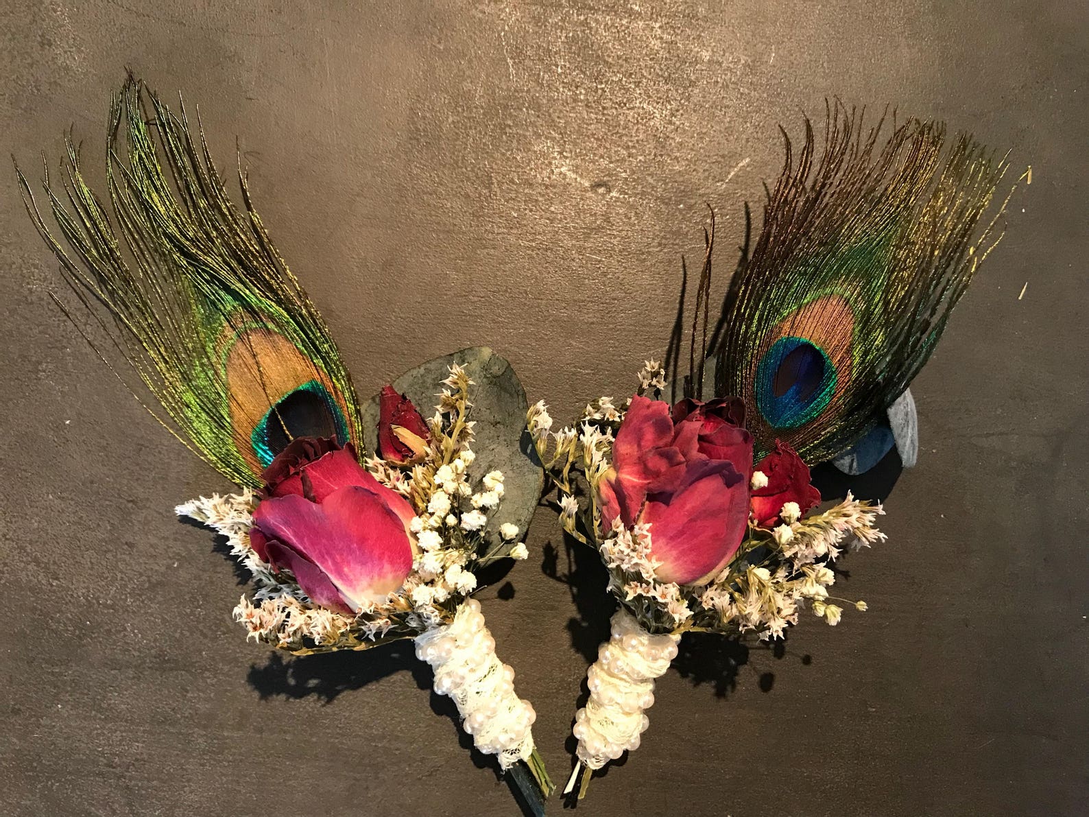 Beautiful Bespoke Wedding Buttonholes. Made From Preserved - Etsy UK