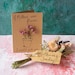 Dried Flower Mini Posy, Miniature Bouquet, Pink and Lavender. Perfect ...
