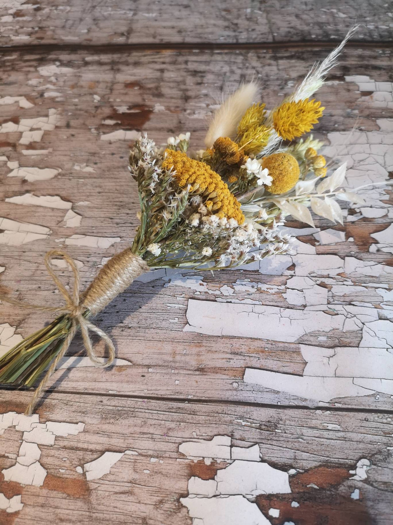 Dried Flower Posy Miniature Bouquet. Birthday Thank You - Etsy