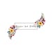 Dried Flower Mini Posy, Miniature Bouquet, Pink and Lavender. Perfect ...
