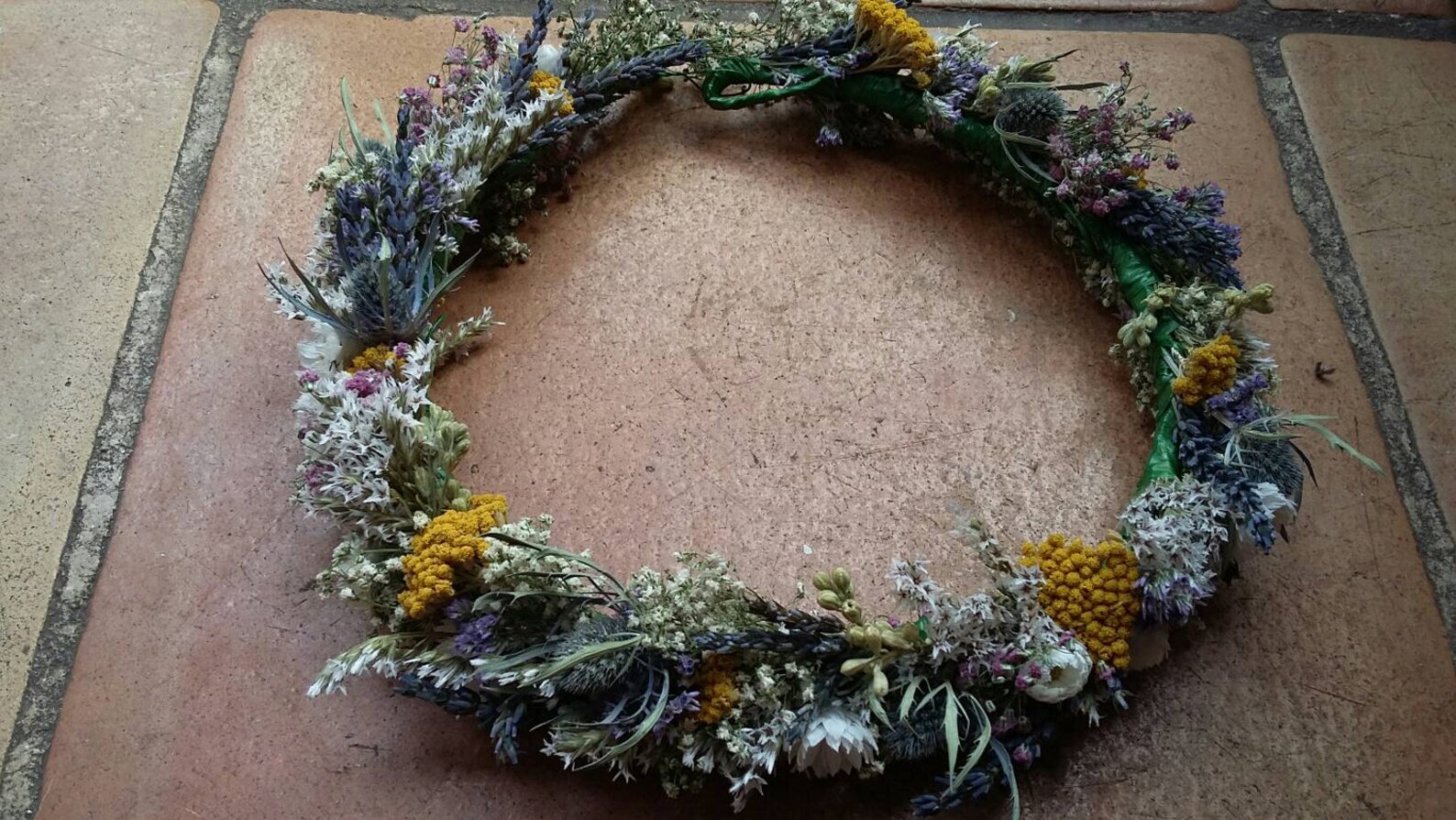 Beautiful Bespoke Handmade Floral Crown. Wide Full Style - Etsy