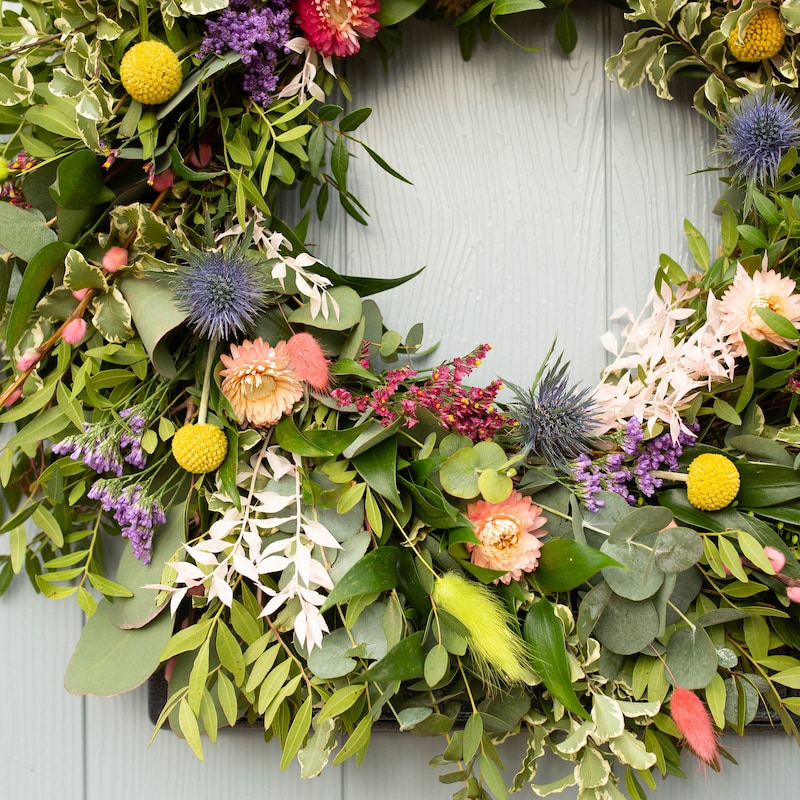 Spring Wreath - Etsy UK