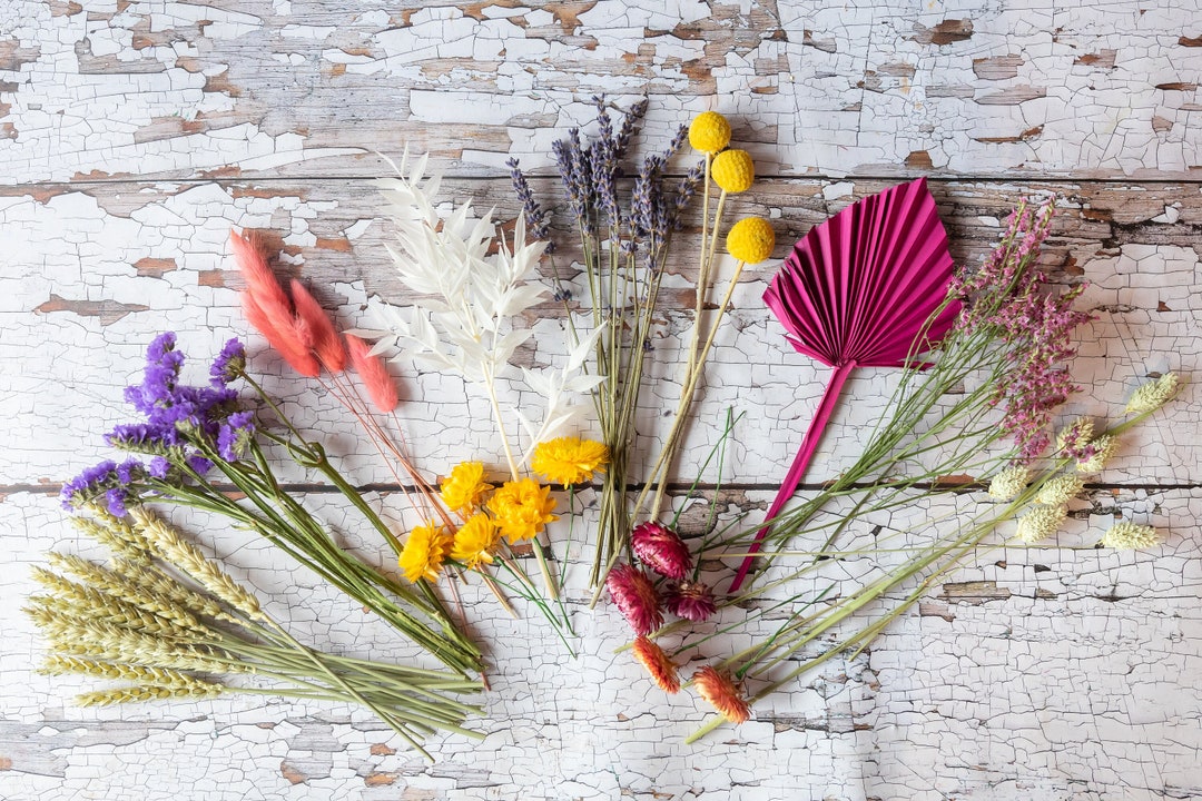 Dried Flower Cake Decoration, Floral Cake Toppers Mix - Etsy UK