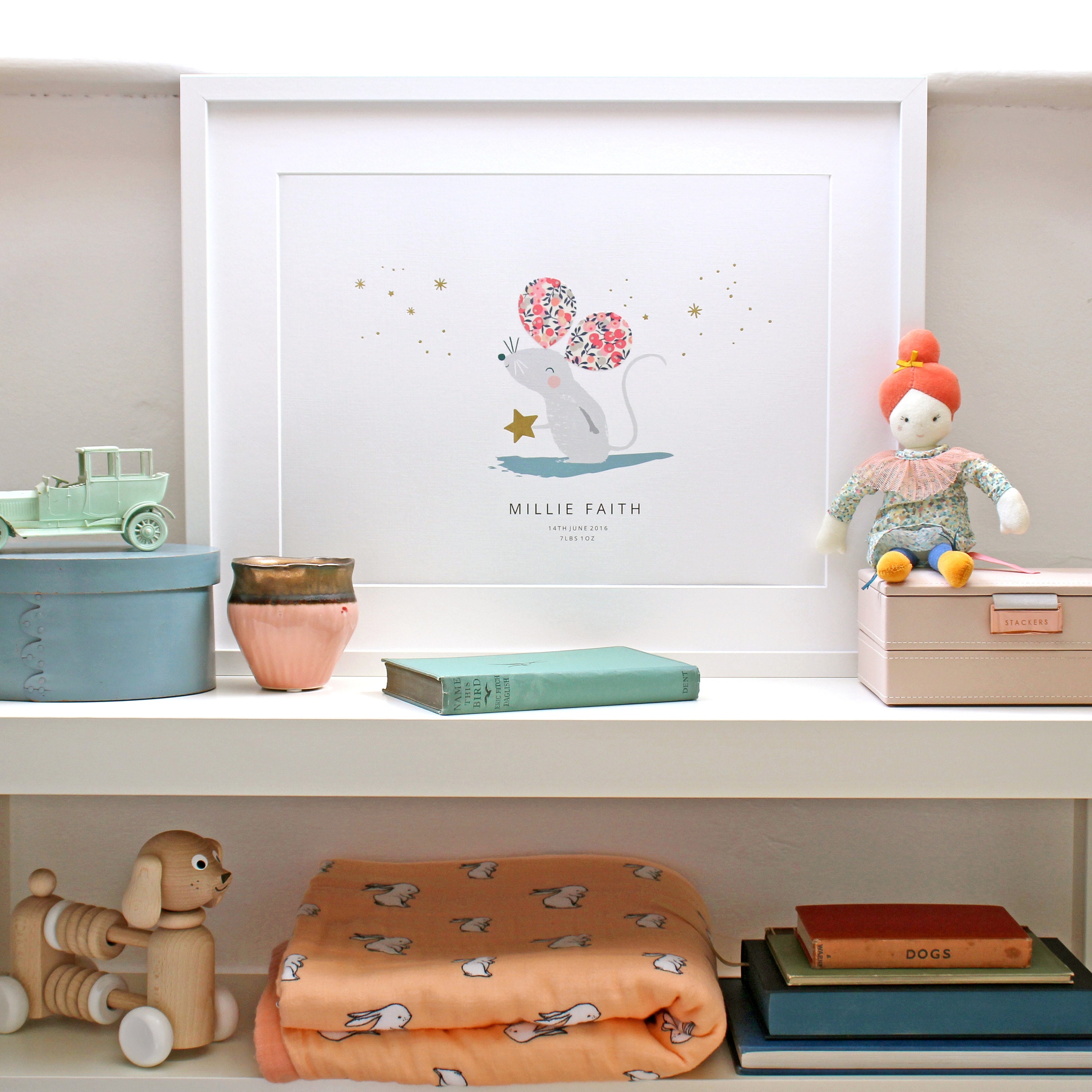 Liberty Mouse Nursery Print - Etsy UK