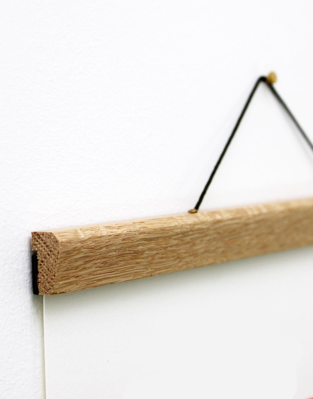 A3 Portrait Oak Poster Hanger 30.5 Cm Wide - Etsy UK